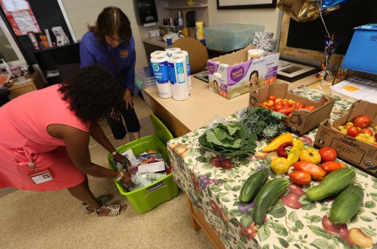 Photos: Mendota Elementary School opens food pantry | Local News | captimes.com