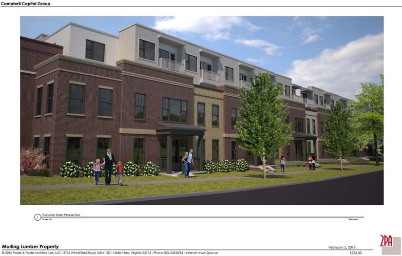 Classic look replaces modern touches in Marling Lumber redevelopment ...