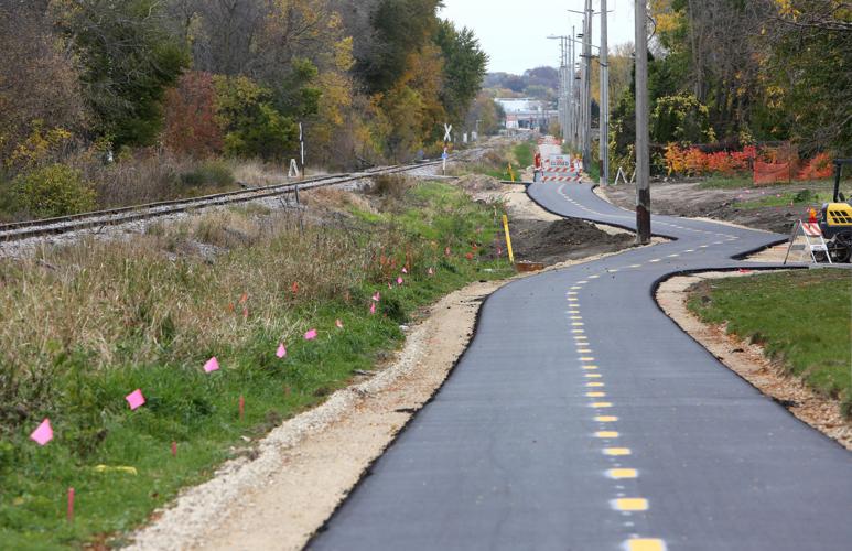 Photos: New Capital City Trail bike path construction includes new ...
