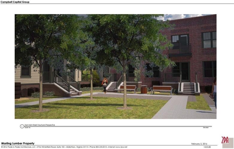 Classic look replaces modern touches in Marling Lumber redevelopment ...