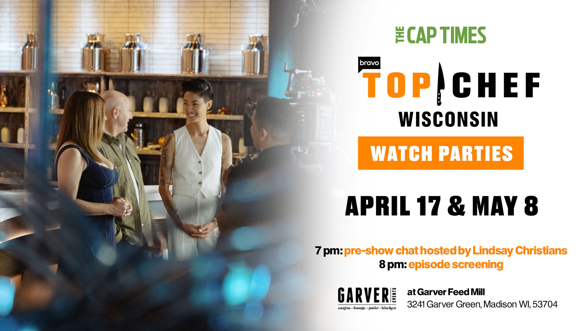 Come to a 'Top Chef Wisconsin' watch party at Garver Feed Mill | Food ...