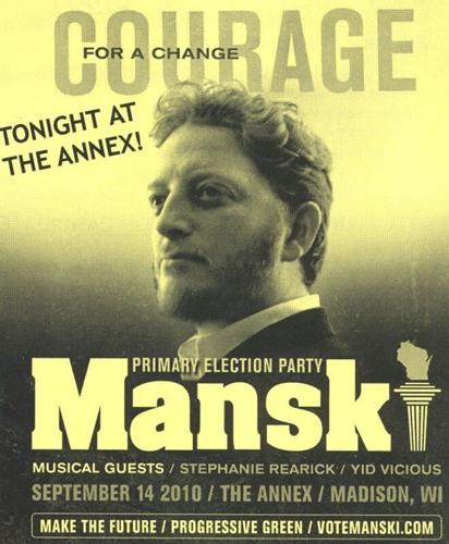 Progressive or partisan? Manski hopes voters choose the former ...