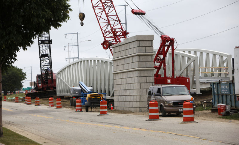 Photos: Cannonball Path bridge over the Beltline — before, during and ...
