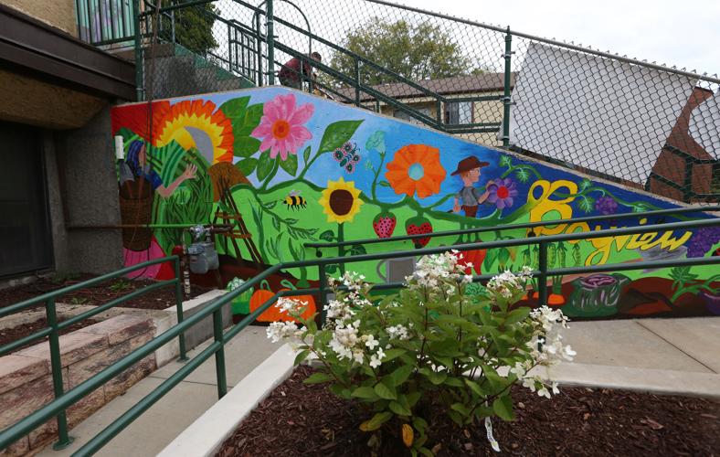 Photos: New mosaic mural at Bayview | Local News | captimes.com