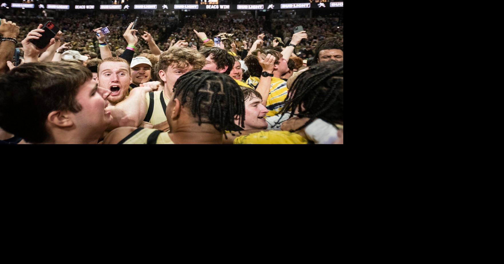 Wake Forest fans running into Duke player uncool: podcast | Sports ...