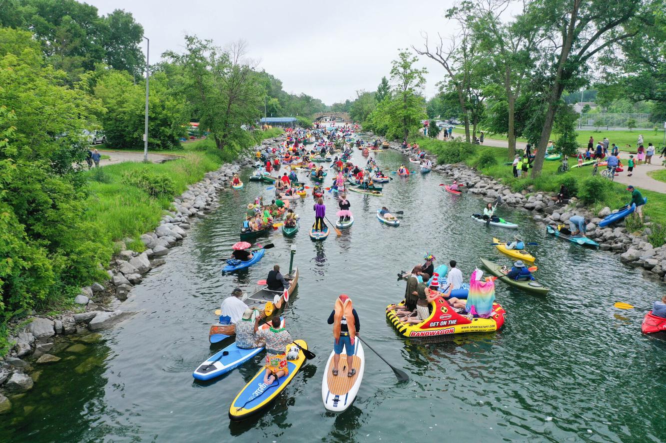 PHOTOS: 2022 Fools' Flotilla on Madison's near-east side | News ...