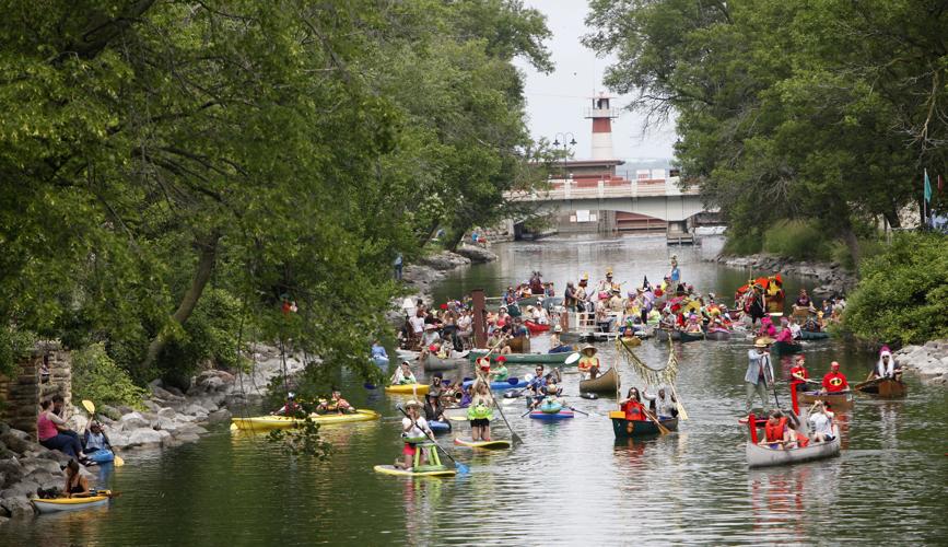 Photos: Fools Flotilla floats down Yahara | Local News | captimes.com