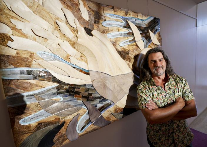 Q&A: Aaron Laux connects to nature through wood sculptures | Politics ...
