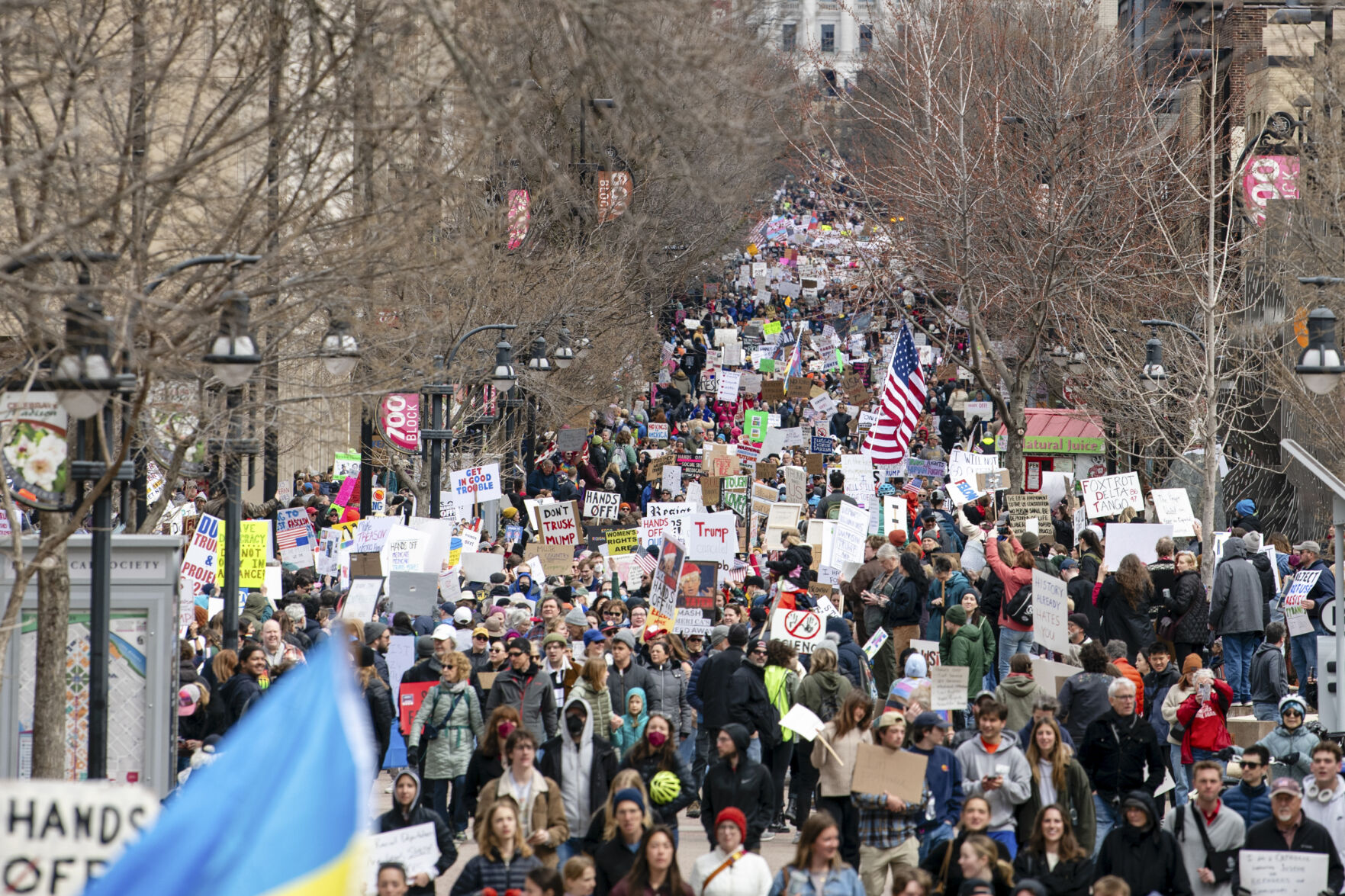 When Madison protests Trump, Instagram catches fire | Politics ...
