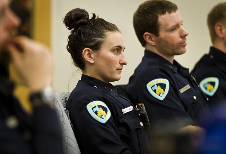 Photos: Chief Mike Koval addresses recruits on last day of 2017 Madison ...
