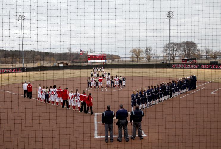 Photos: Wisconsin's softball opener at Goodman Diamond | Local News ...