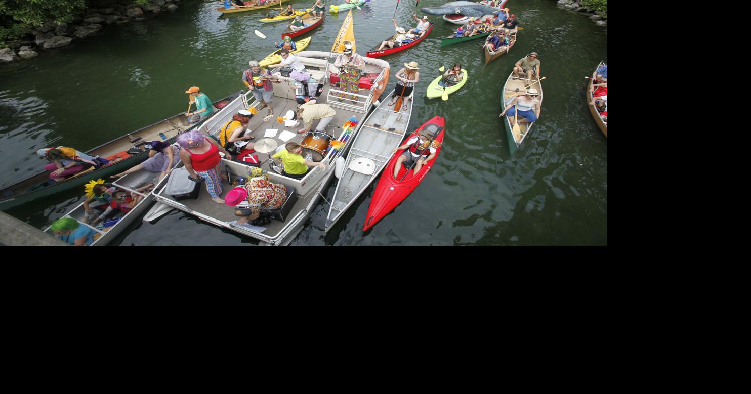 Photos: Fools Flotilla floats down Yahara | Local News | captimes.com