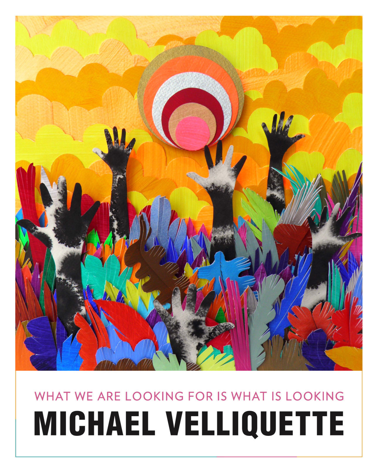 Artist Michael Velliquette, known for bold color, looks forward in ...