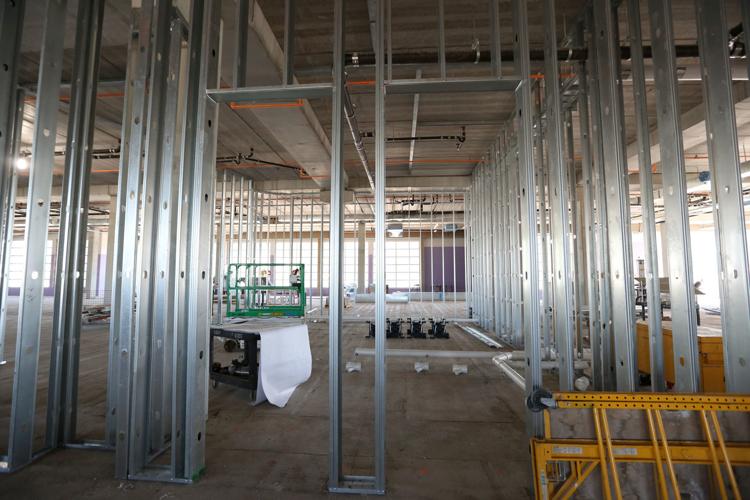 Photos: Pinney Library under construction | Local News | captimes.com