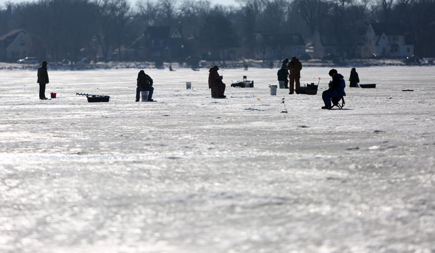 Photos: Ice fishing on Monona Bay | Local News | captimes.com