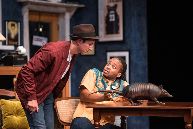 Theater review: 'King James' shoots and soars in the Playhouse ...