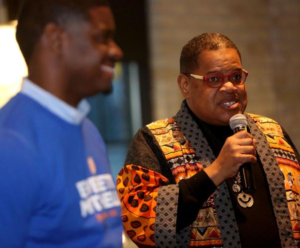 Photos: Everett Mitchell, supporters celebrate his election to Dane ...