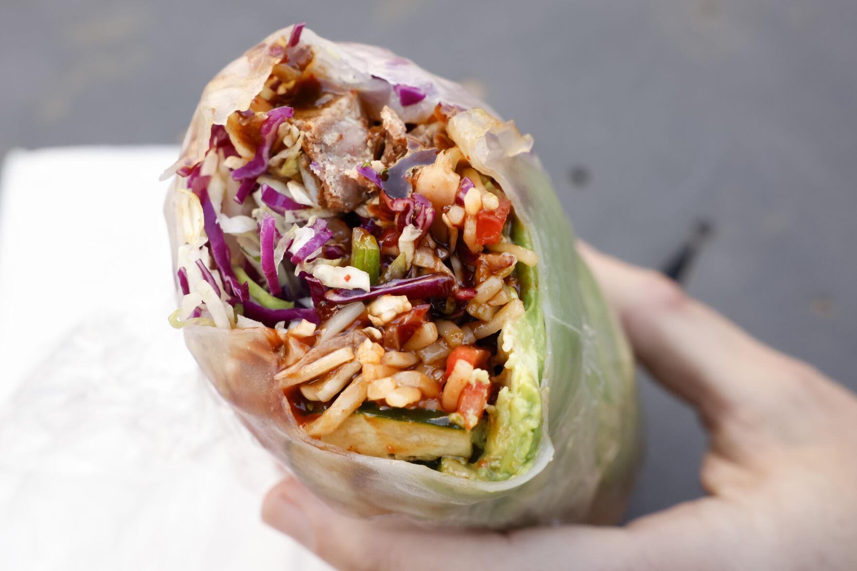 Roll Foods goes big on Willy Street with giant spring rolls | Food ...