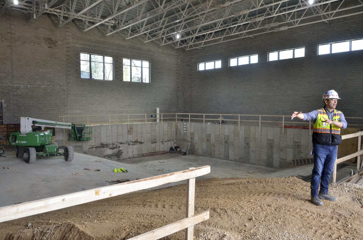 Madison West High School pool, renovation referendum work progresses ...