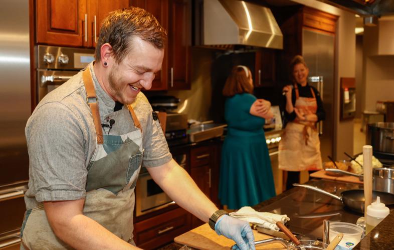Chef Kyle Julius makes branzino for Cooking with the Cap Times ...