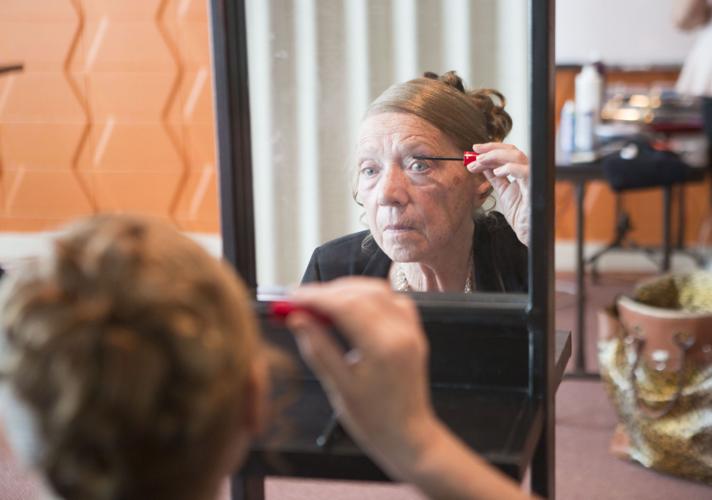 Photos: Latino hairstylists prep clients for breast cancer awareness ...