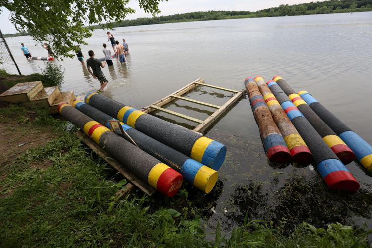 Photos: Madison Log Rolling on the waters of Lake Wingra | Local News ...