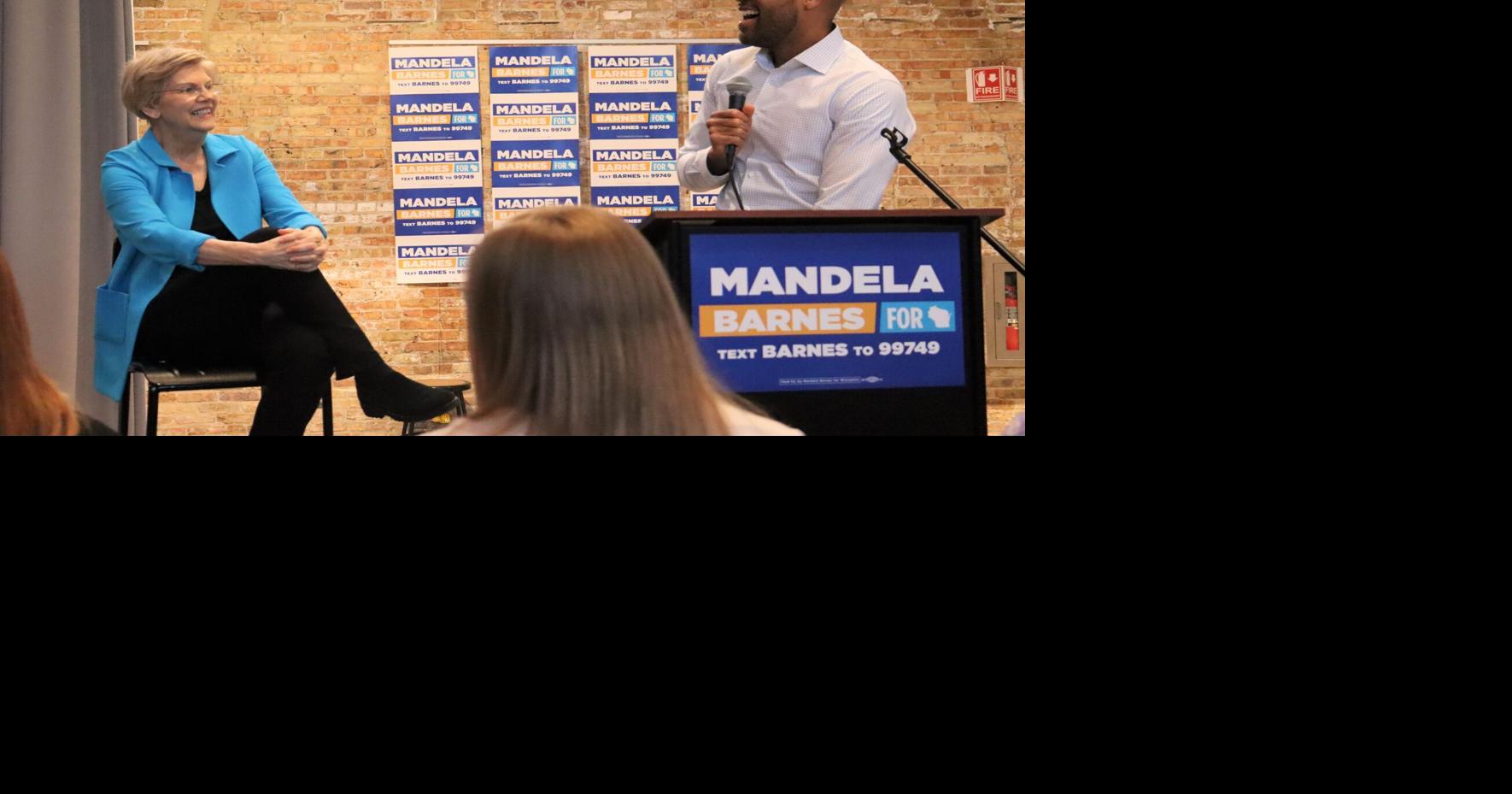 Elizabeth Warren stumps for Barnes during two-day Wisconsin trip ...