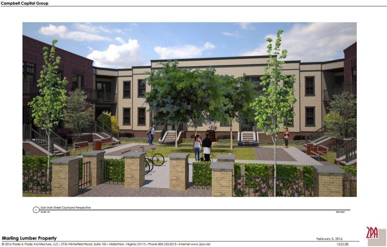 Classic look replaces modern touches in Marling Lumber redevelopment ...