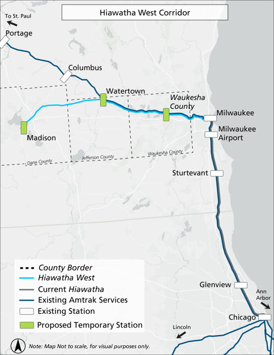Amtrak’s plans to restore passenger rail in Madison are on track ...