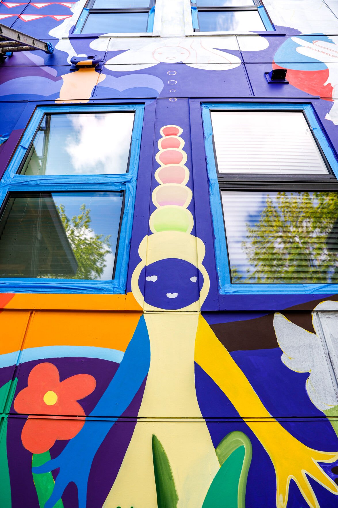 New Bayview mural in Madison celebrates nature and diversity | Arts ...