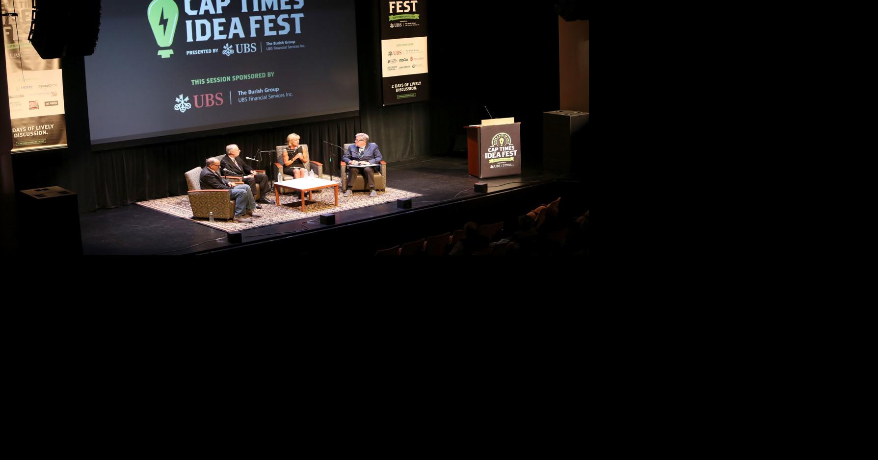 Cap Times Idea Fest: Photos from the State of American Politics keynote ...