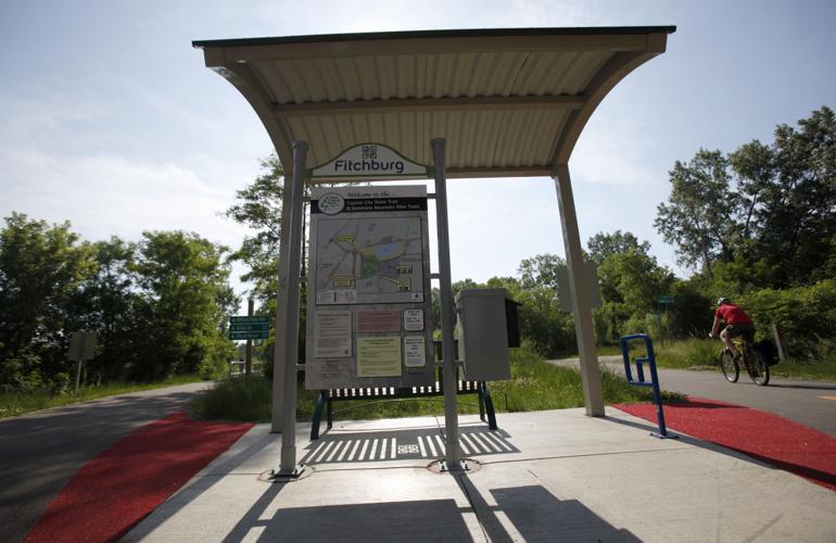Photos: Multi-path bicycle roundabout completed | Local News | captimes.com