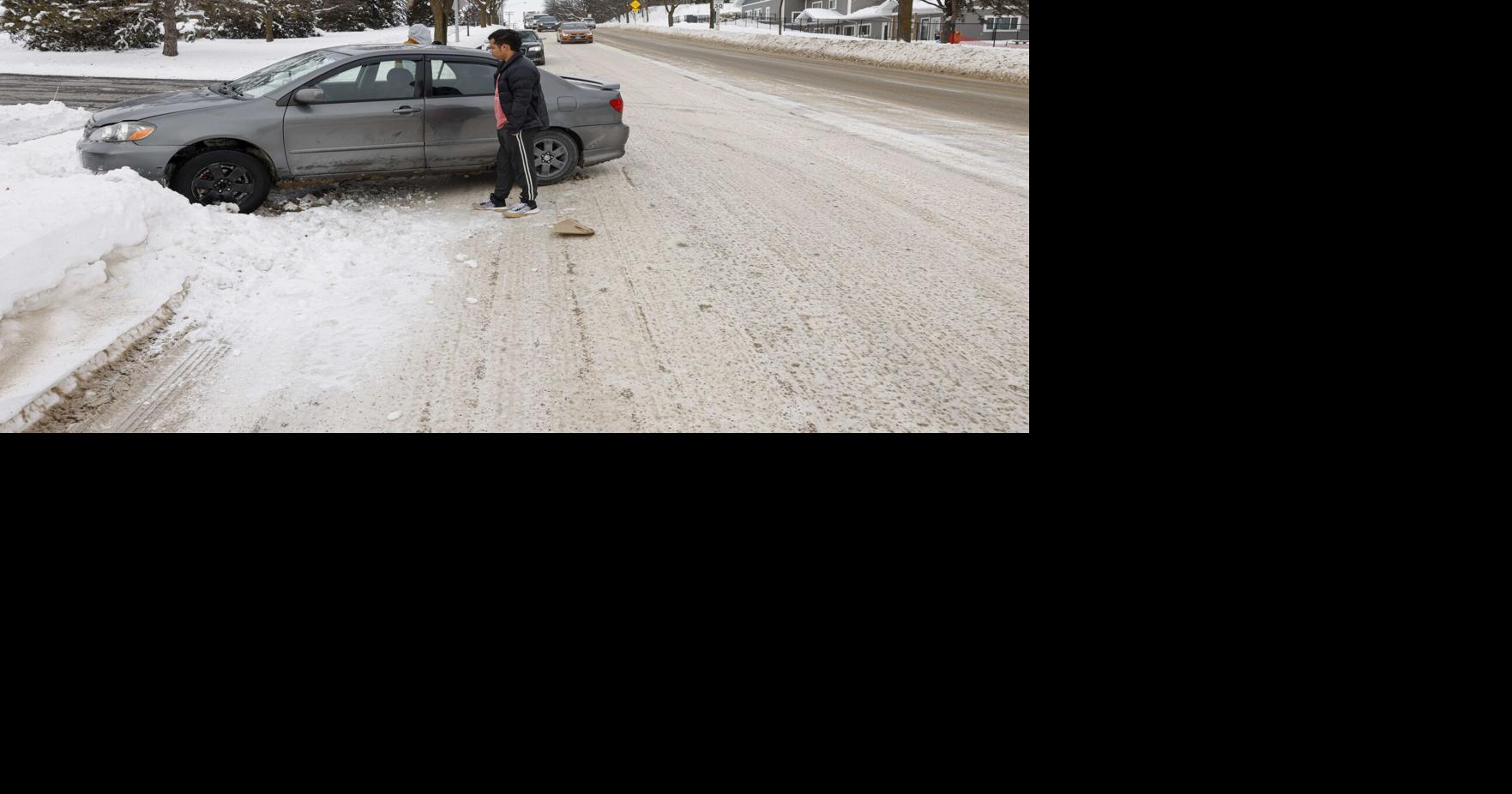 Madison road conditions to stay icy, crashes injure 26 | Government ...