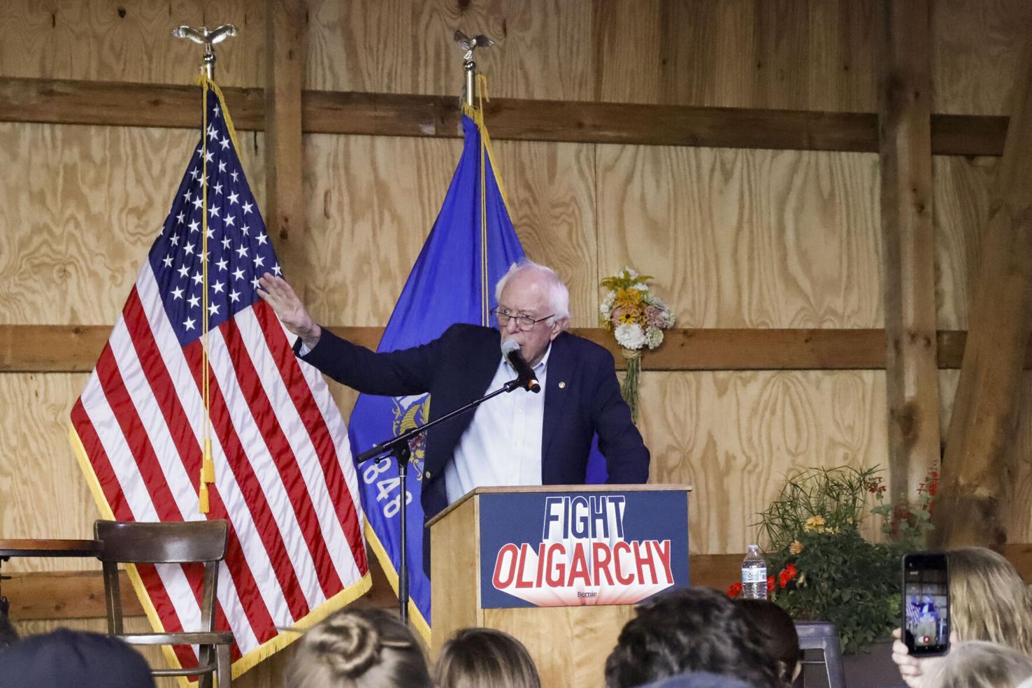 Bernie Sanders adds star power to Rebecca Cooke's battle with Van Orden ...