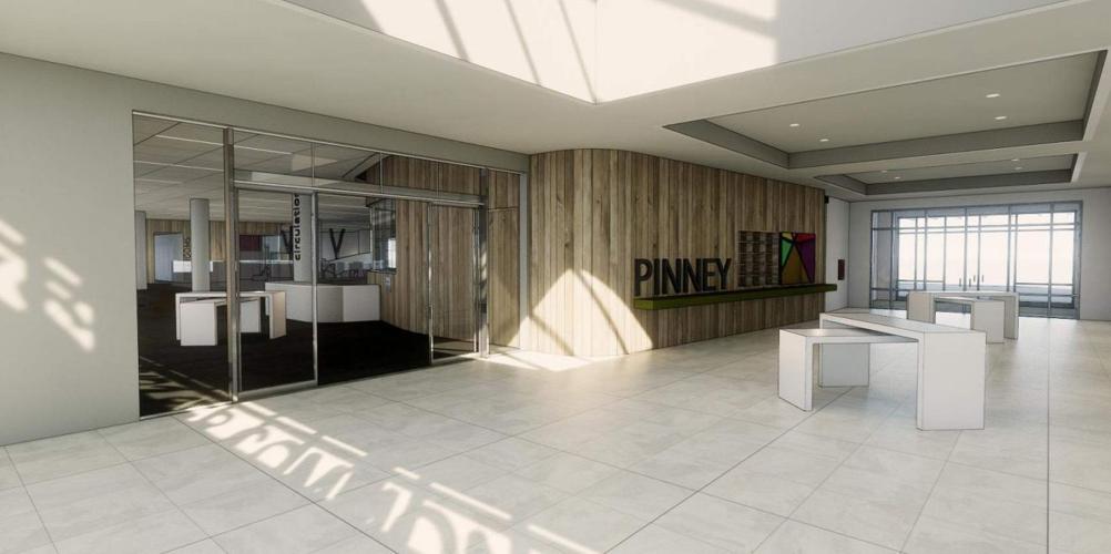 Take a look at preliminary designs for the proposed Pinney Library ...