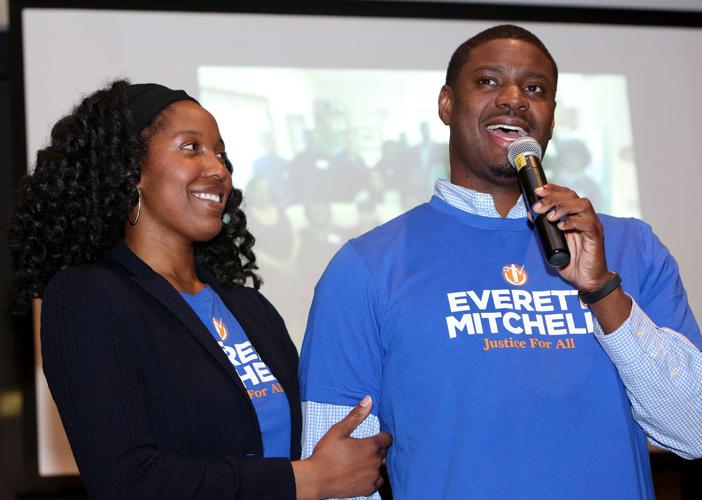 Photos: Everett Mitchell, supporters celebrate his election to Dane County Judge | Local News ...
