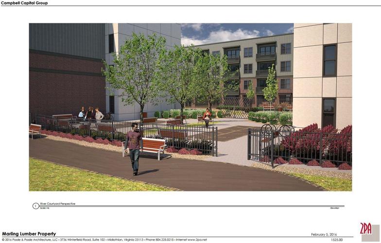 Classic look replaces modern touches in Marling Lumber redevelopment ...