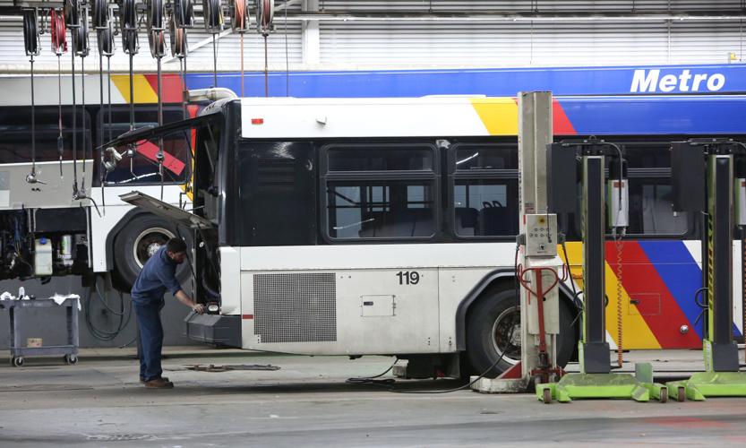 Photos: Inside the Madison Metro Transit bus barn | Local News ...