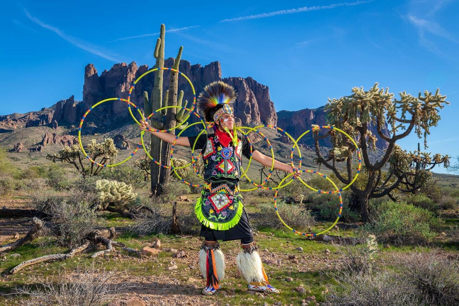 Native hoop dancers circle Madison in creative celebration ...