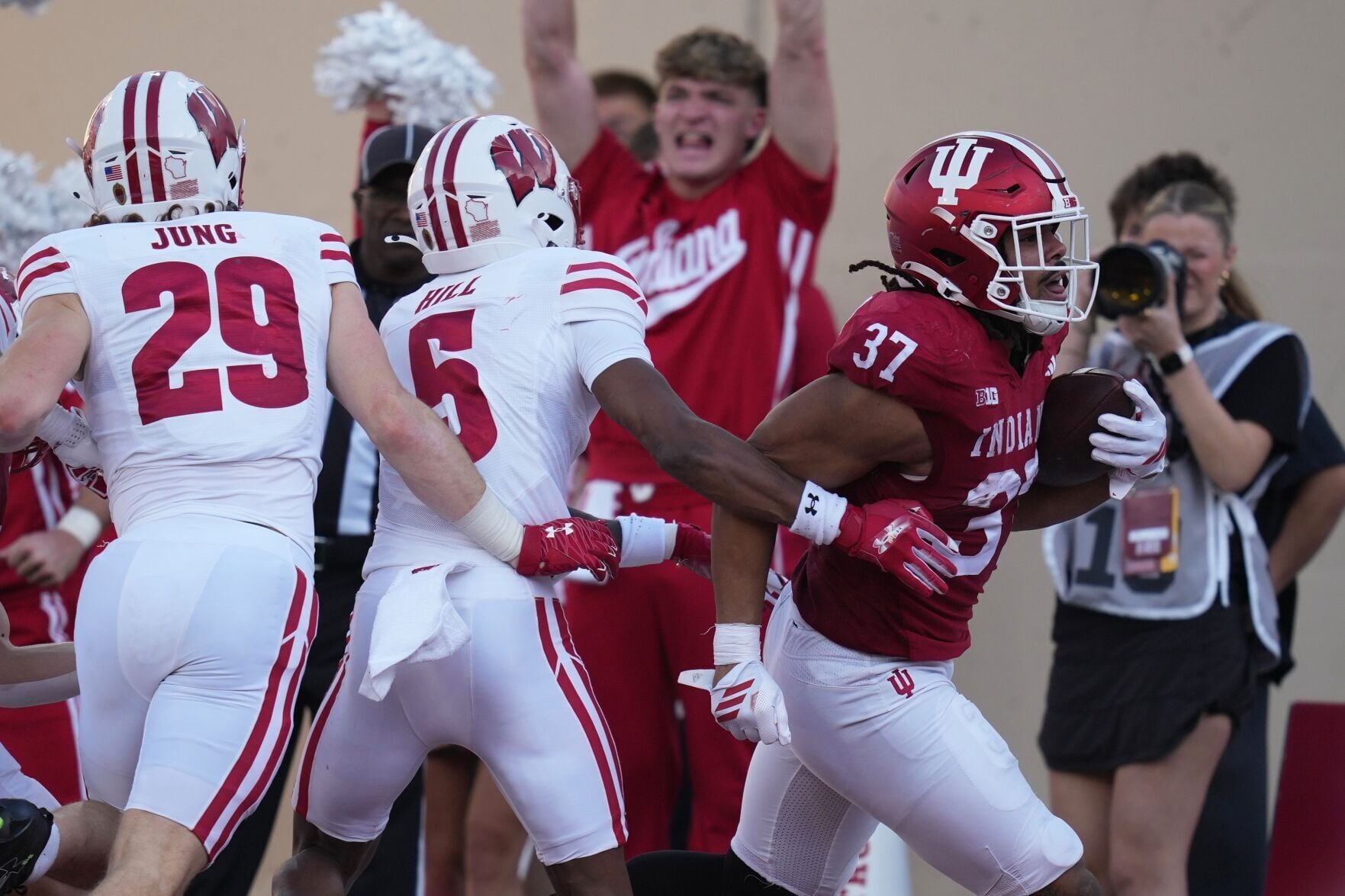 How Badgers are tied to Indiana, a College Football Playoff force ...