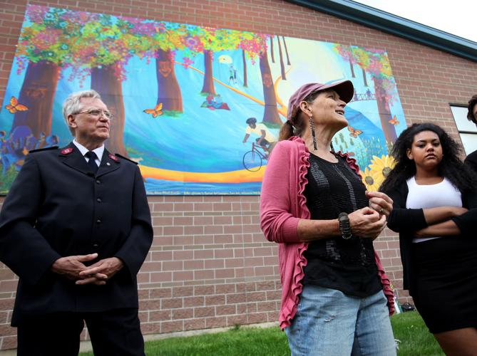 Photos: 'Awakening' mural unveiled at Salvation Army in Darbo ...