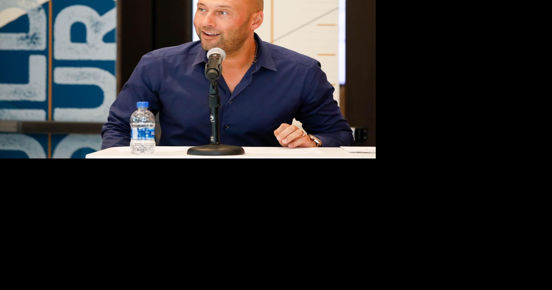 Youth entrepreneurs pitch Derek Jeter business ideas to address mental ...