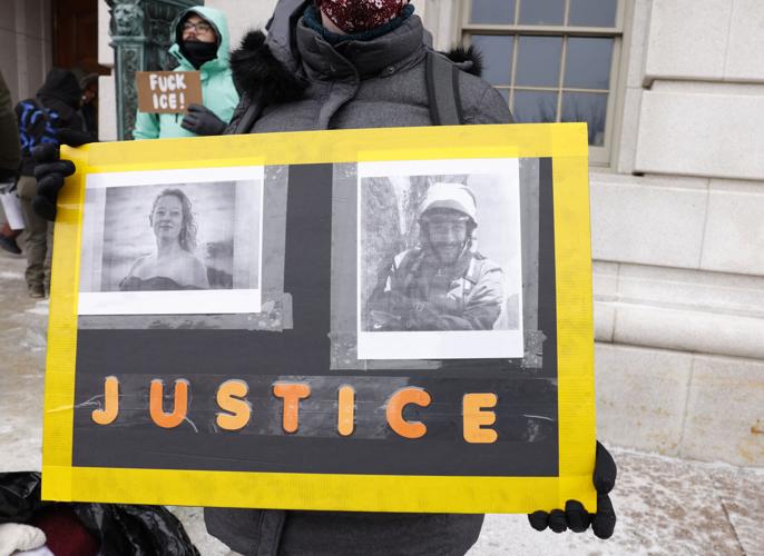 Madison protest at Capitol follows second fatal Minneapolis shooting ...