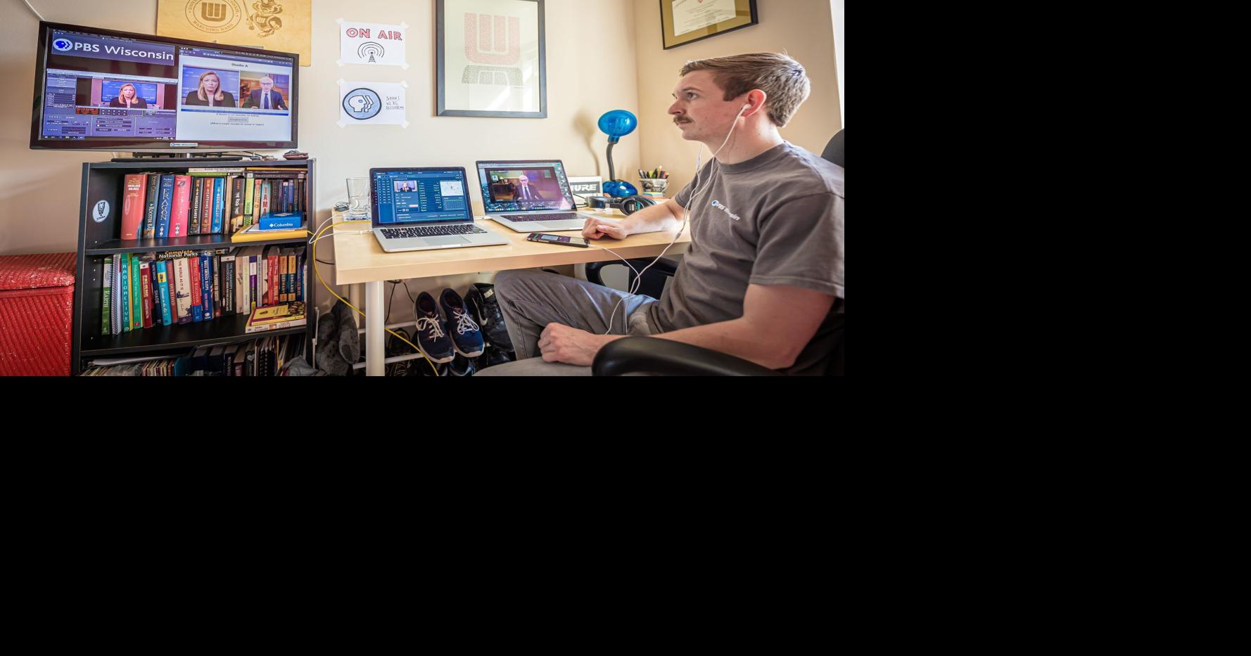 TV news, meet WFH: Madison broadcast reporters adapt to life under ...
