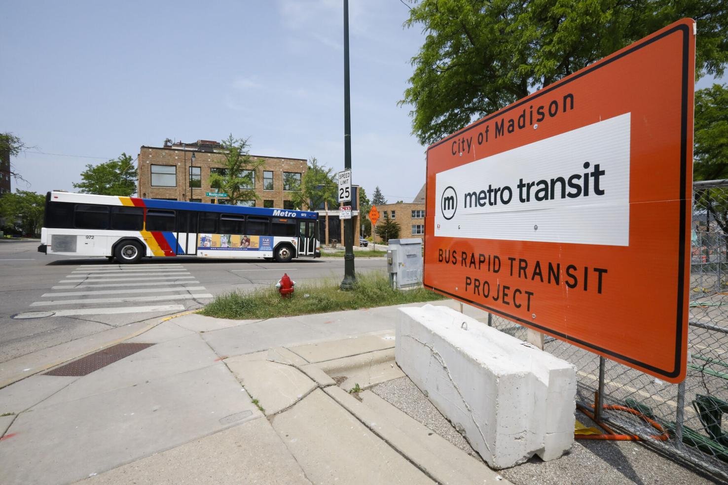 Bus rapid transit construction underway, to be completed next summer ...