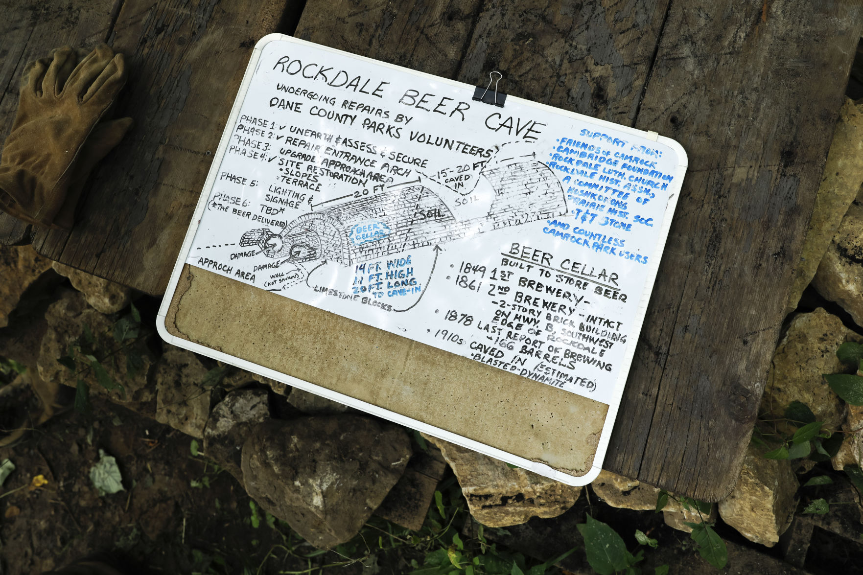 Photos: Visit the Beer Cave at CamRock Park | Local News | captimes.com