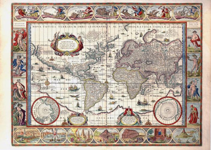 New show of historical maps at the Chazen zooms in on the margins ...