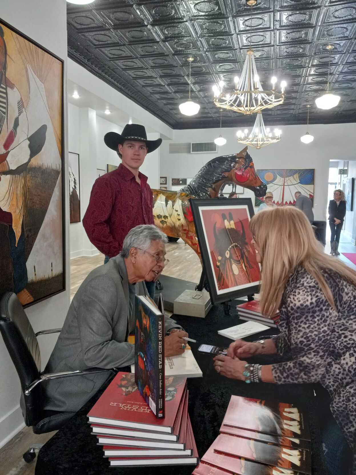 Red Star Gallery Opening Draws Crowd | News | carboncountynews.com
