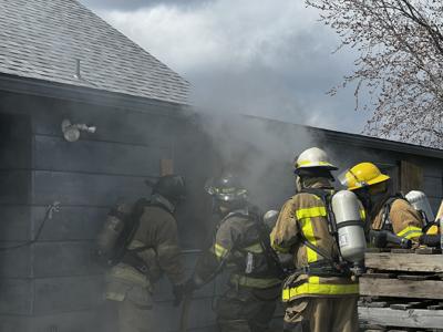 Live House Fire Training In Bridger | Institutes | carboncountynews.com
