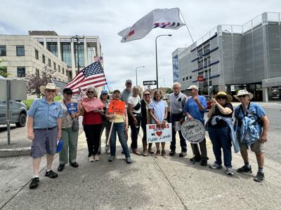 Red Lodge locals attend 'No Kings Rally' in Billings | News ...